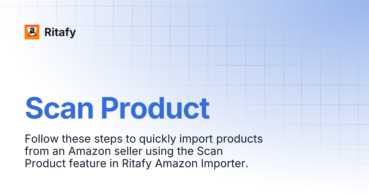 Scan Product | Ritafy